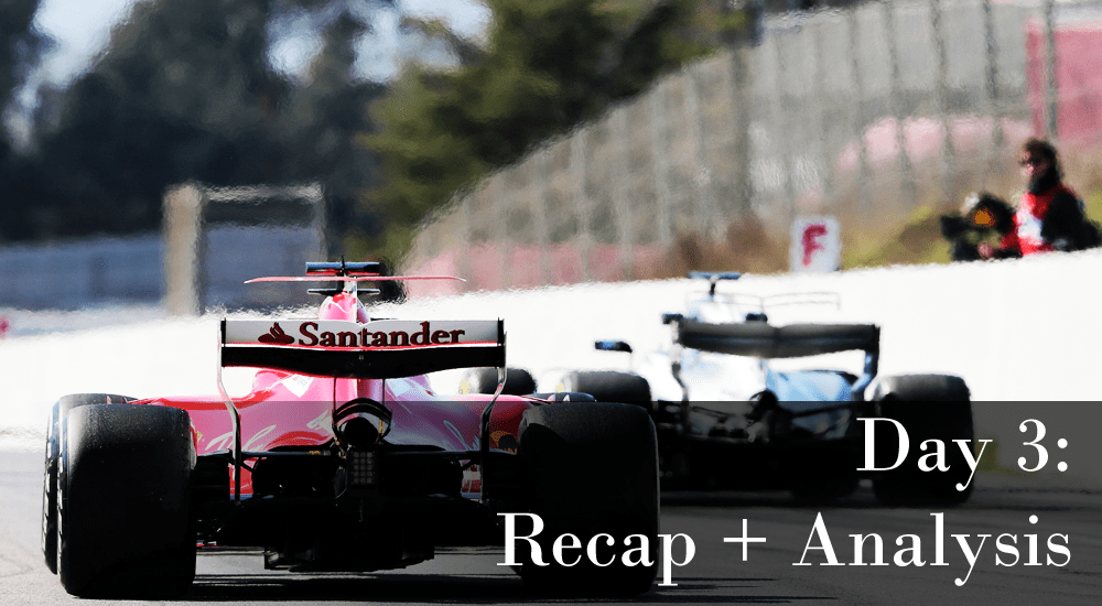 F1 2017 Pre-Season Testing - Day 3 Recap and Analysis; 'Oh please no ...