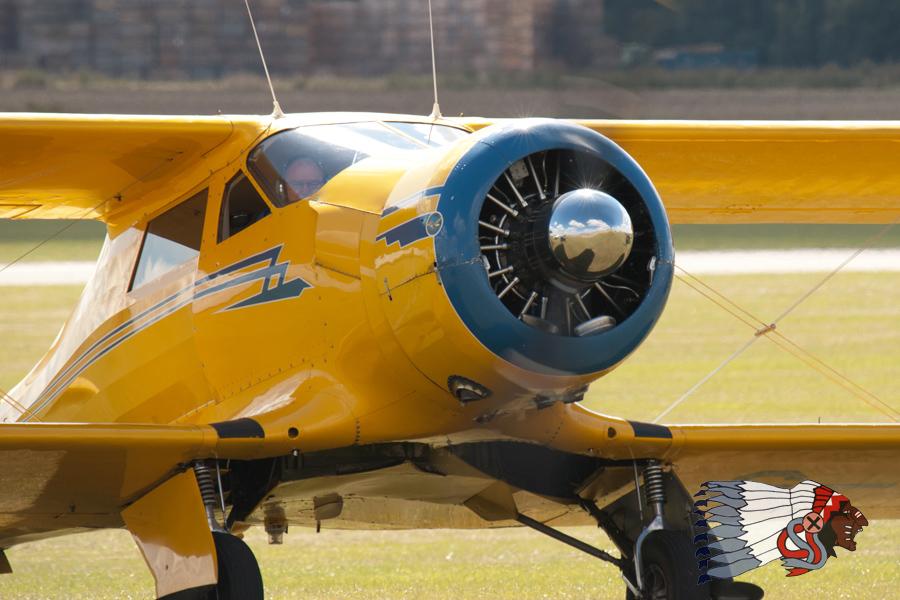 Beech D-17S Staggerwing - The Fighter Collection