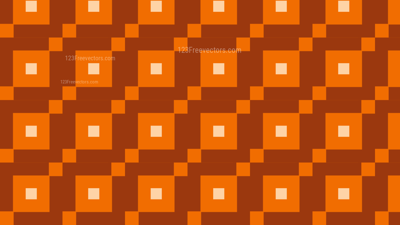 Orange Geometric Polygon Background