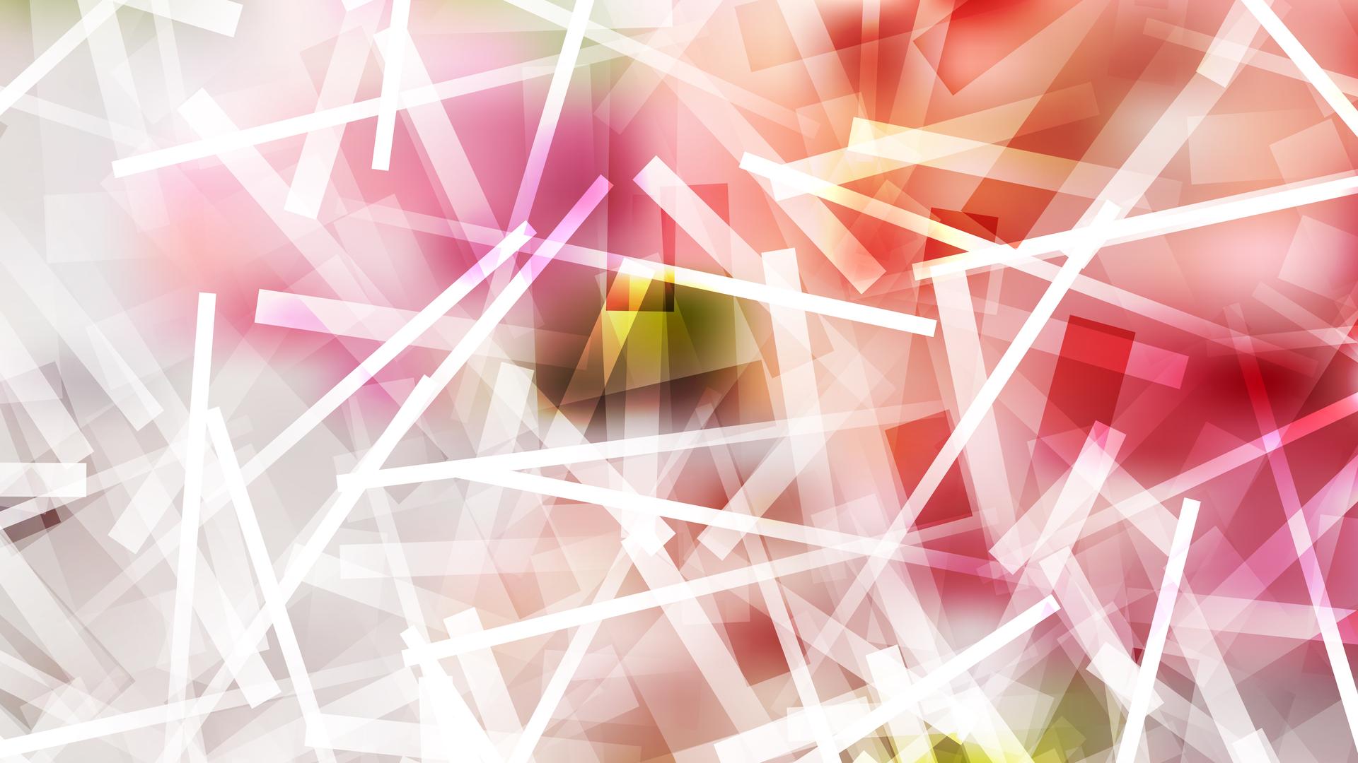 Cool Red Chaotic Overlapping Lines Background