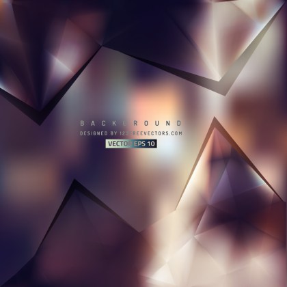 Abstract Dark Color Triangular Background Design