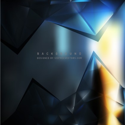 Abstract Dark Color Triangular Background Design