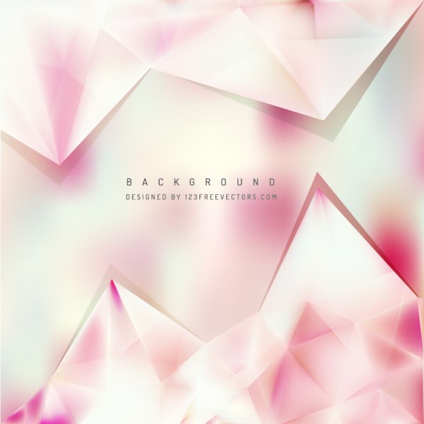 Abstract Light Color Polygonal Triangular Background