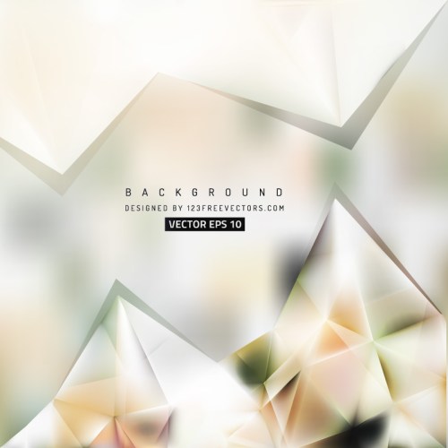 Abstract Light Color Polygonal Triangular Background Design