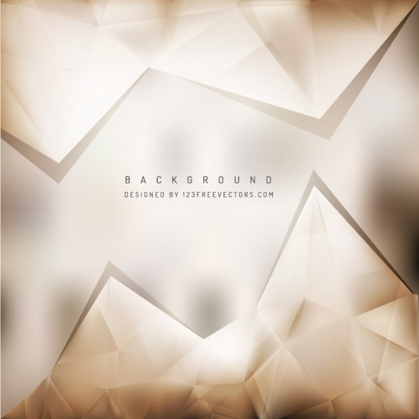 Light Color Polygonal Triangular Background Design