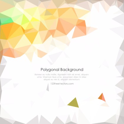 Light Color Abstract Polygonal Triangular Background Illustrator