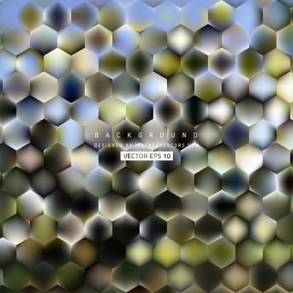 Abstract Hexagon Background Pattern