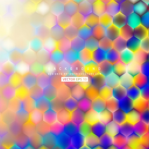 Hexagon Pattern Background Design