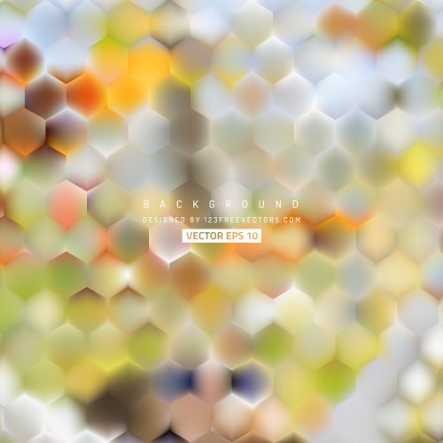 Abstract Hexagon Background Pattern