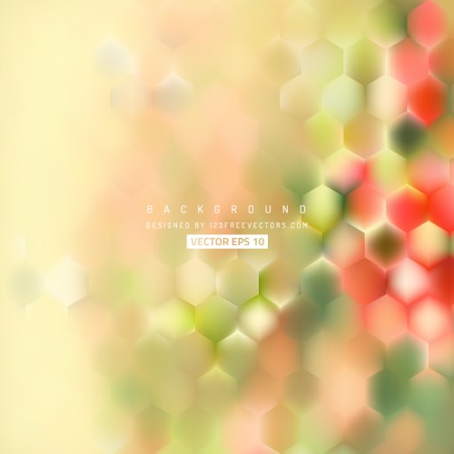Abstract Hexagon Pattern Background Design