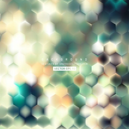 Abstract Hexagon Pattern Background Design