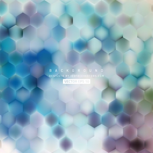Abstract Hexagon Pattern Background Design