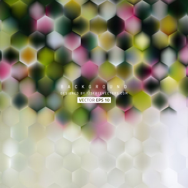 Abstract Hexagon Background Pattern