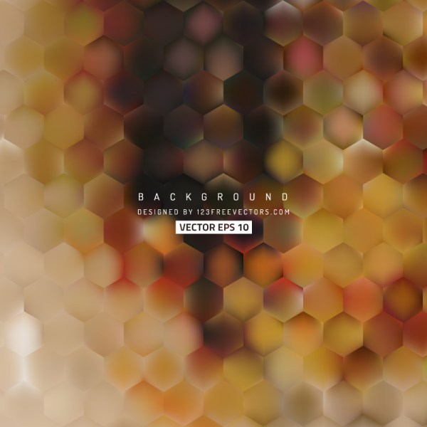 Abstract Hexagon Pattern Background Design