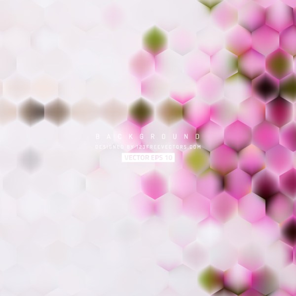 Abstract Hexagon Background Pattern