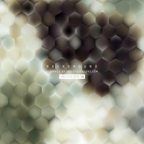 Abstract Hexagon Pattern Background Design