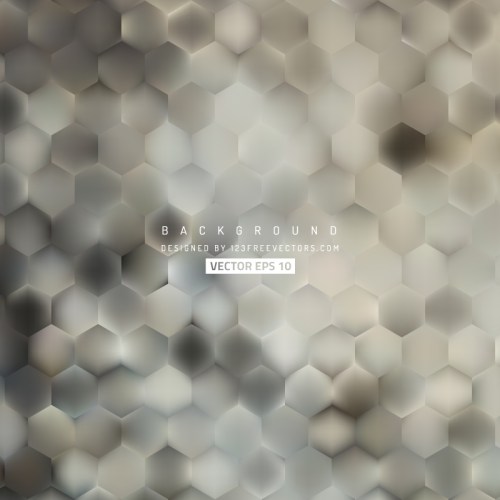 Abstract Hexagon Pattern Background Design