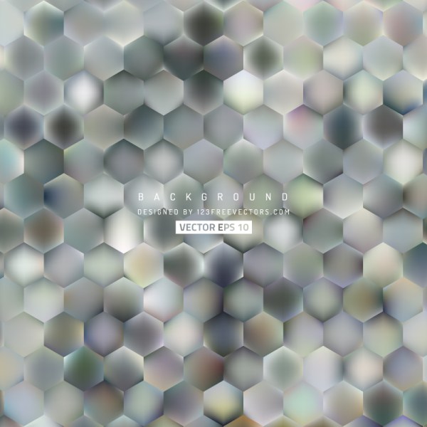 Abstract Hexagon Pattern Background Design