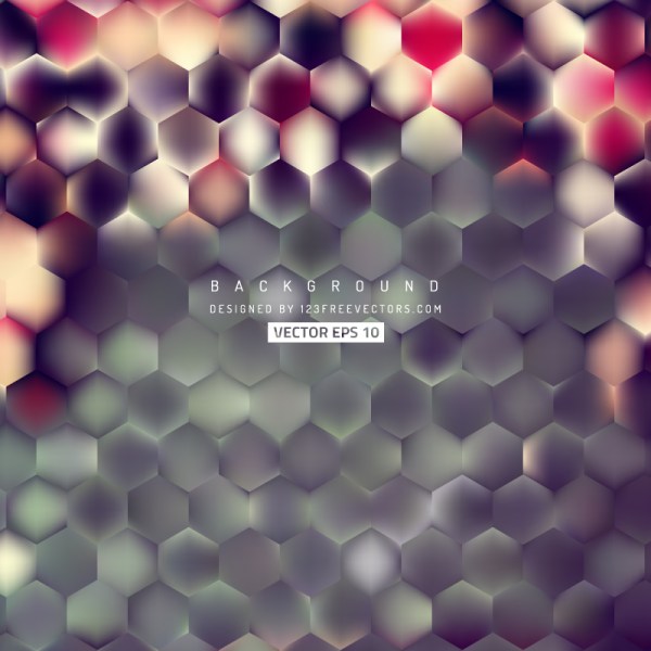 Abstract Hexagon Background Pattern