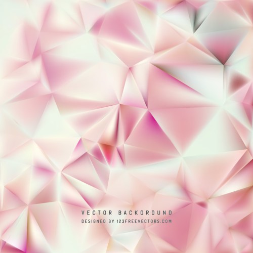 Light Color Polygon Triangle Pattern Background