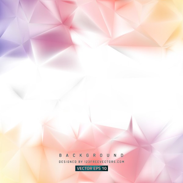 Light Color Polygon Pattern Background