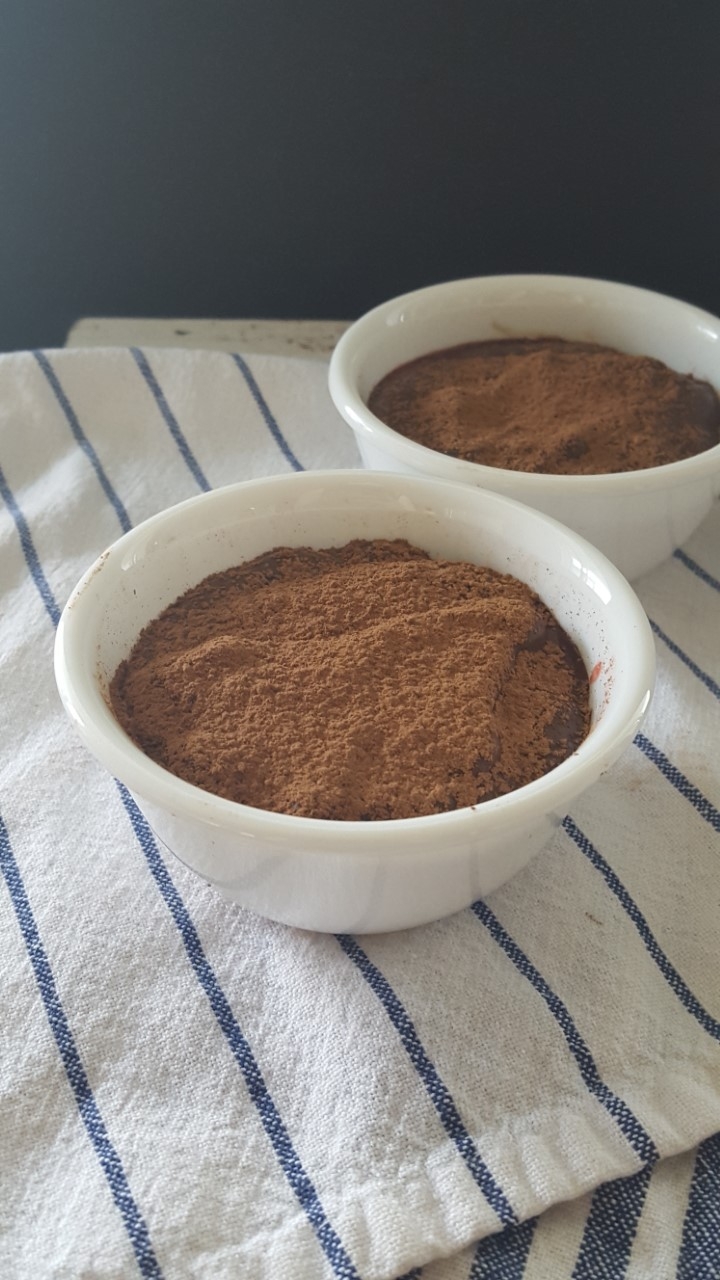 Chocolate Quicksand Pudding - Fix Me a Little Lunch
