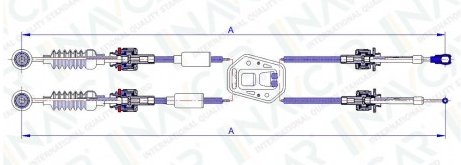 3982-CHECC Beat - FlexControl Chicotes Cables de Control Mx