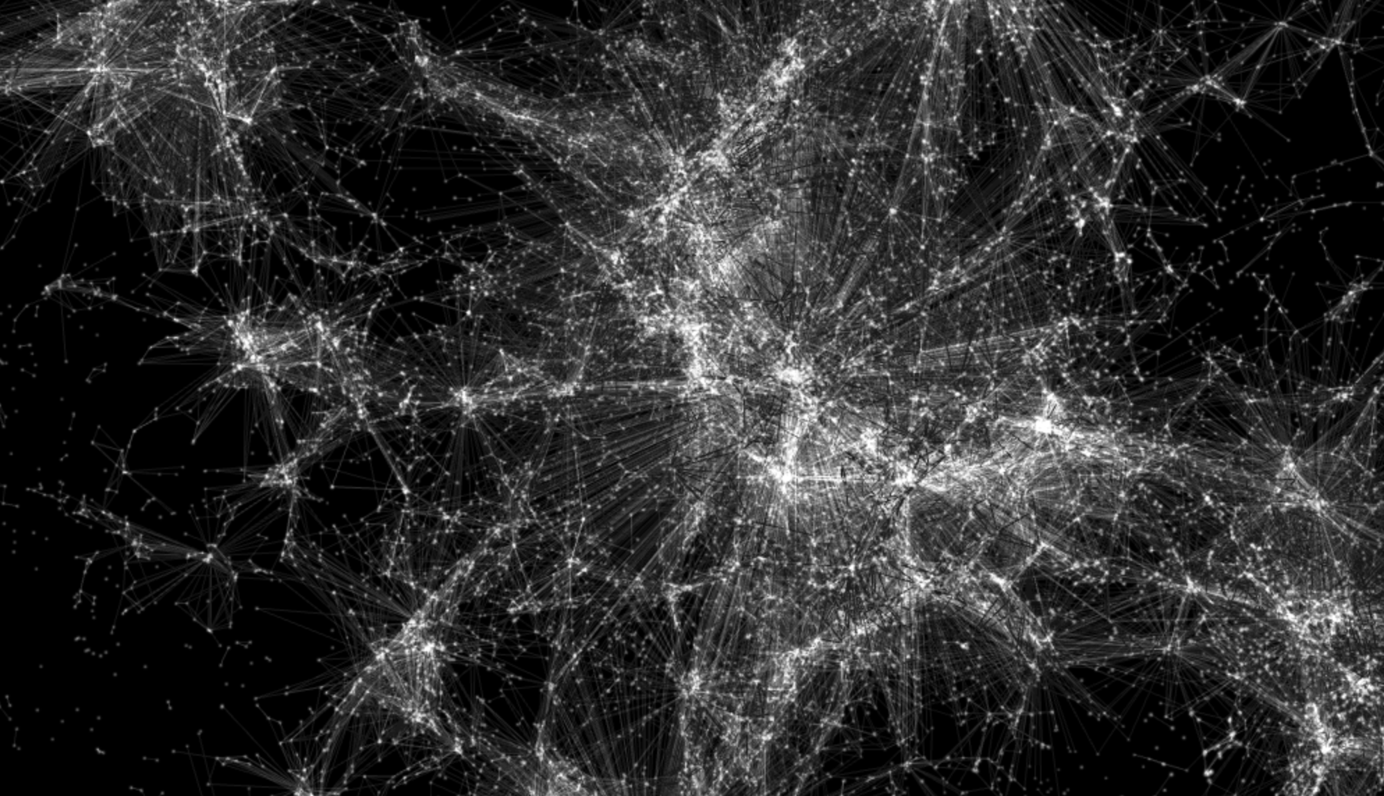 Interconnectedness of the galaxies | FlowingData