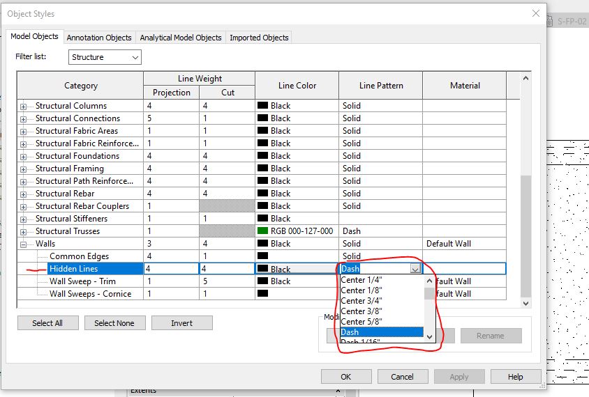 Revit Change Line Style