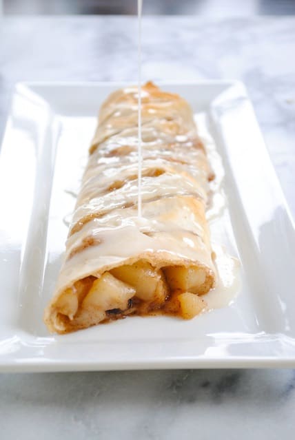 Pear Strudel - Bakery Quality, at Home! - Foxes Love Lemons