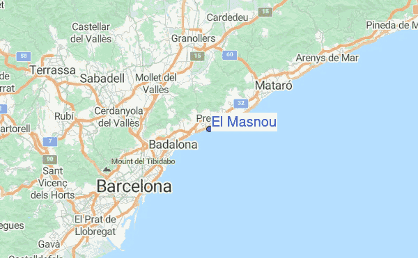 El Masnou Map
