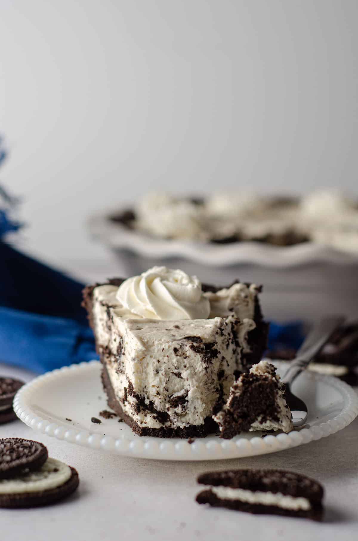 No Bake Oreo Pie