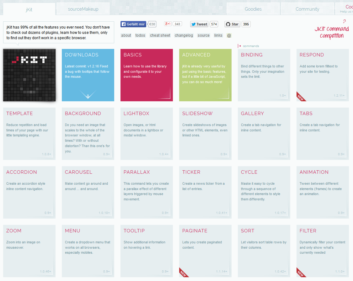 jKit - jQuery based UI Toolkit - - Fribly