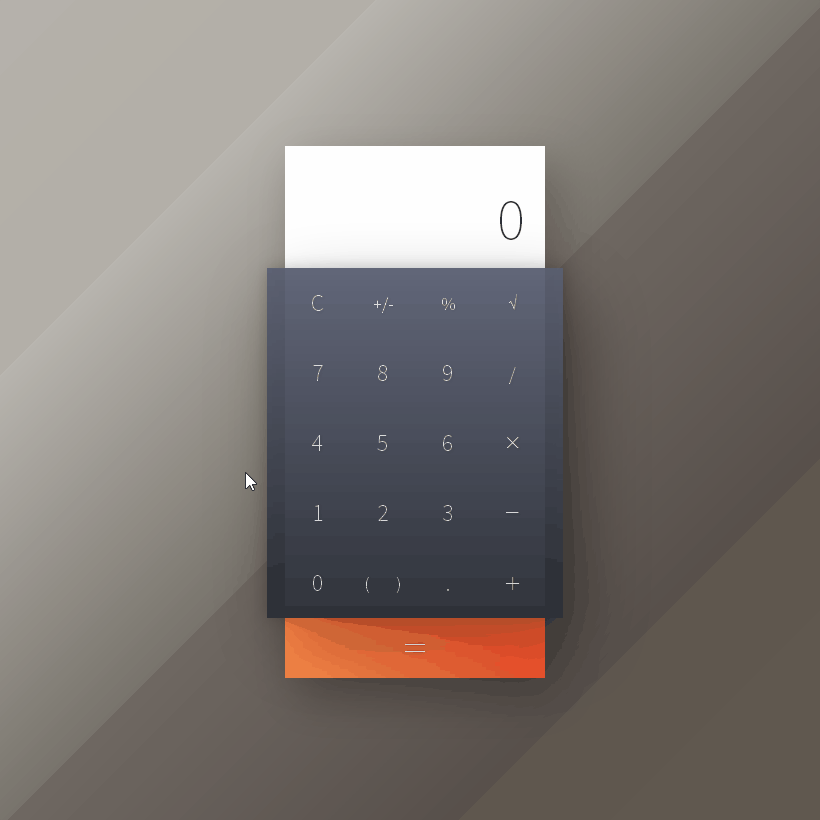 Fancy Calculator - Coding - Fribly