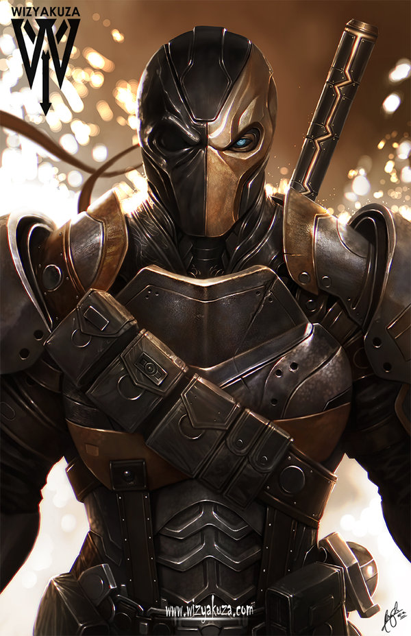 Deathstroke - Digital Art - Fribly
