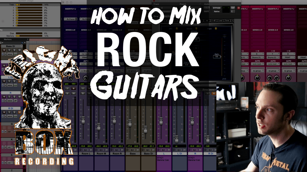 How To Mix Rock Guitars - Frightbox Recording Academy