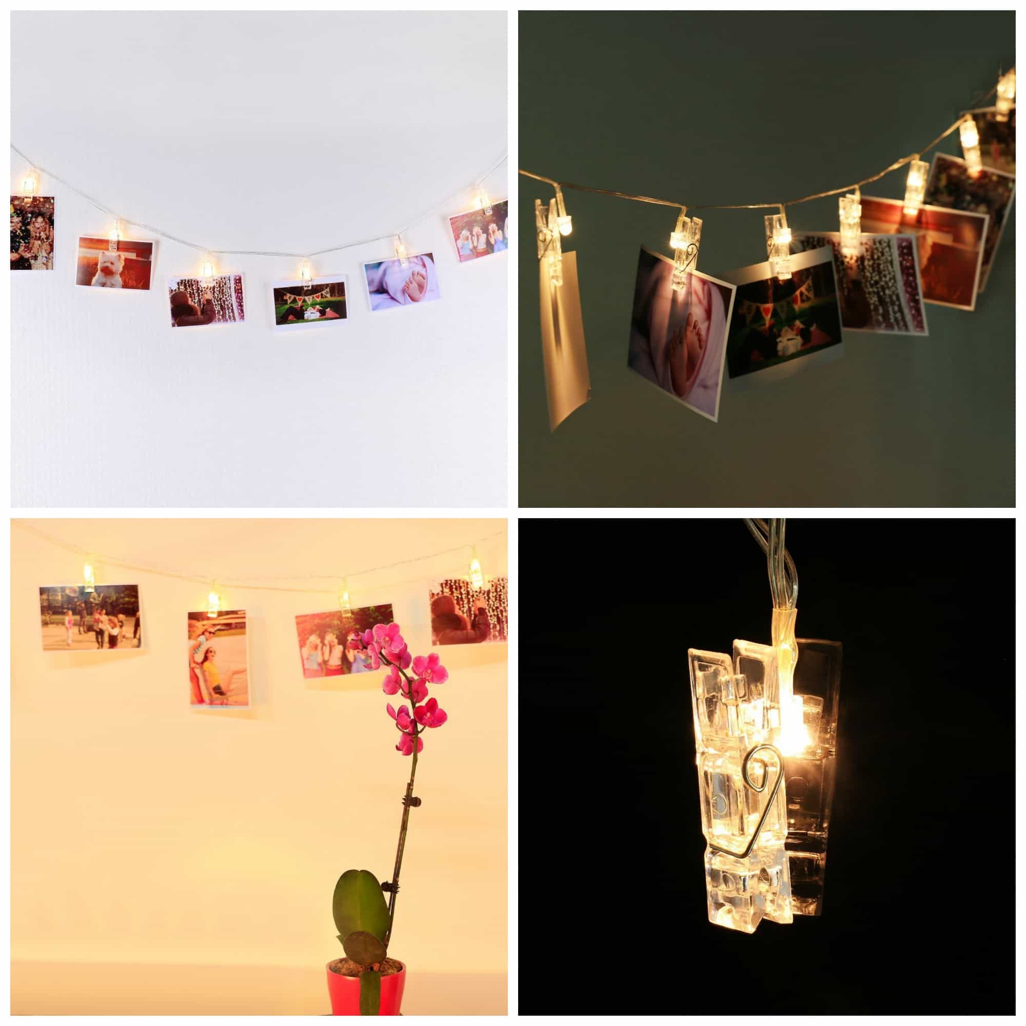 LED Photo Display String Lights with Timer $19.99 from $40