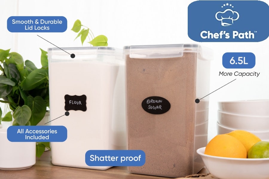 Chef's Path Extra Large Food Storage Container Set