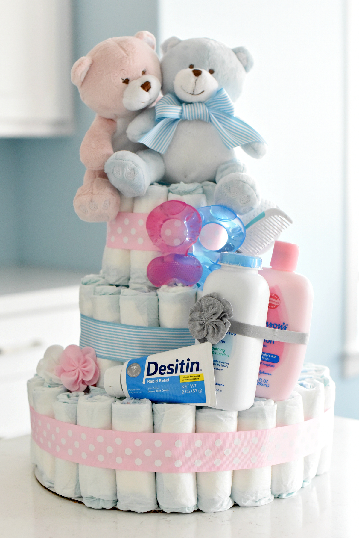 How To Make A Baby Diaper Cake Fun Squared how-to-make-a-baby-diaper-cake-fun-squared