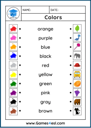 10 Learning Colors Worksheets Worksheets Decoomo
