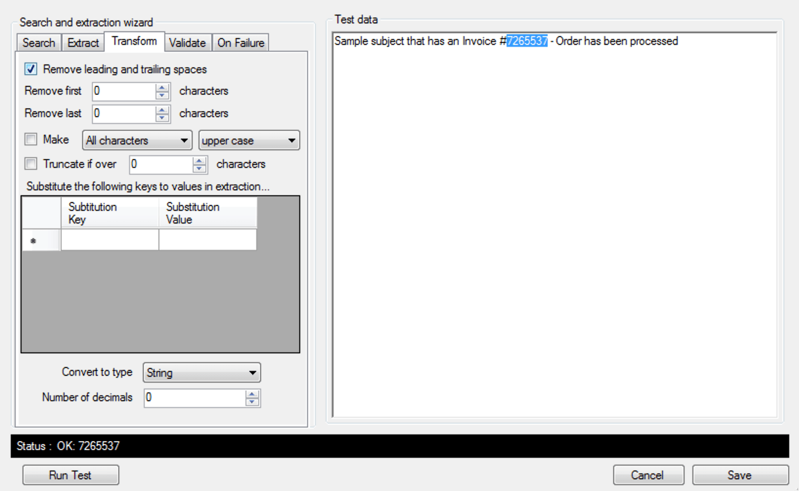 extract data - transform tab - Gearmage Blog