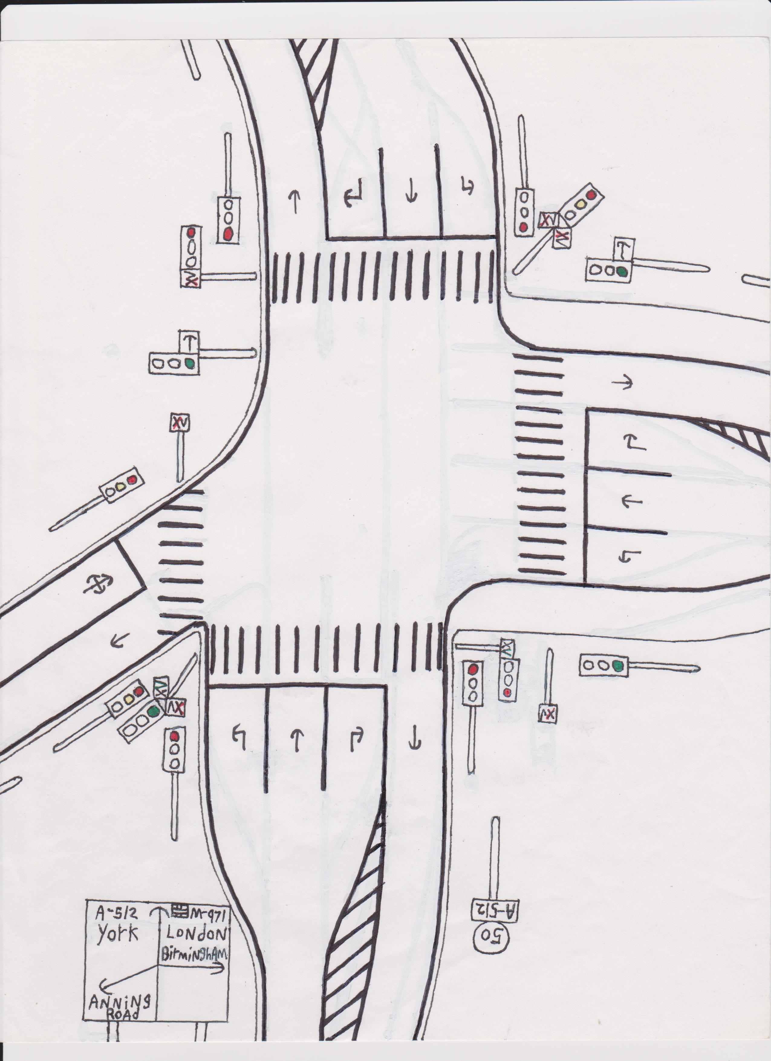 Roadscapes Wednesday: Three New Road Drawings - Geek Alabama