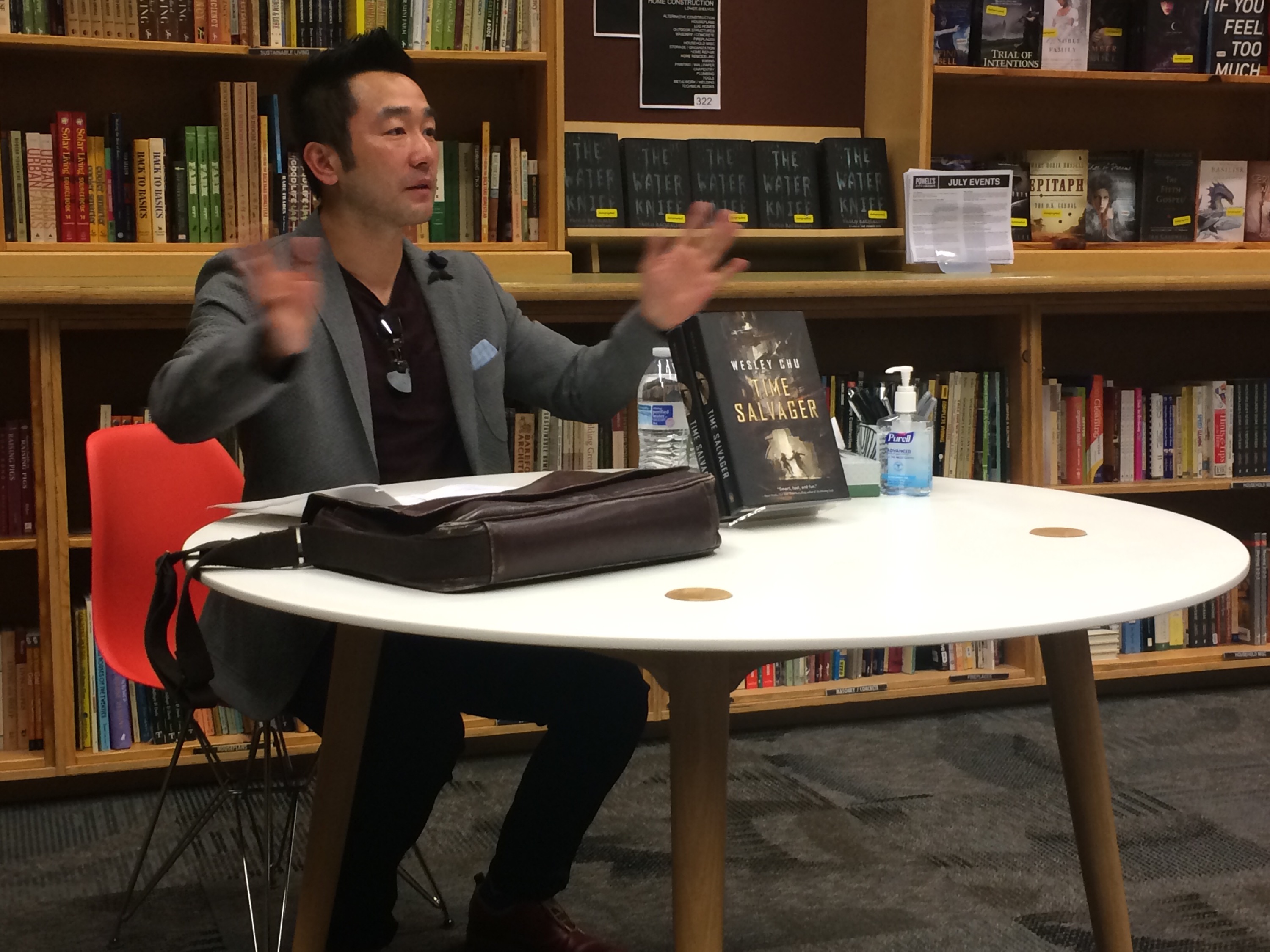 Author Event with Campbell Nominee Wesley Chu | GeekyLibrary