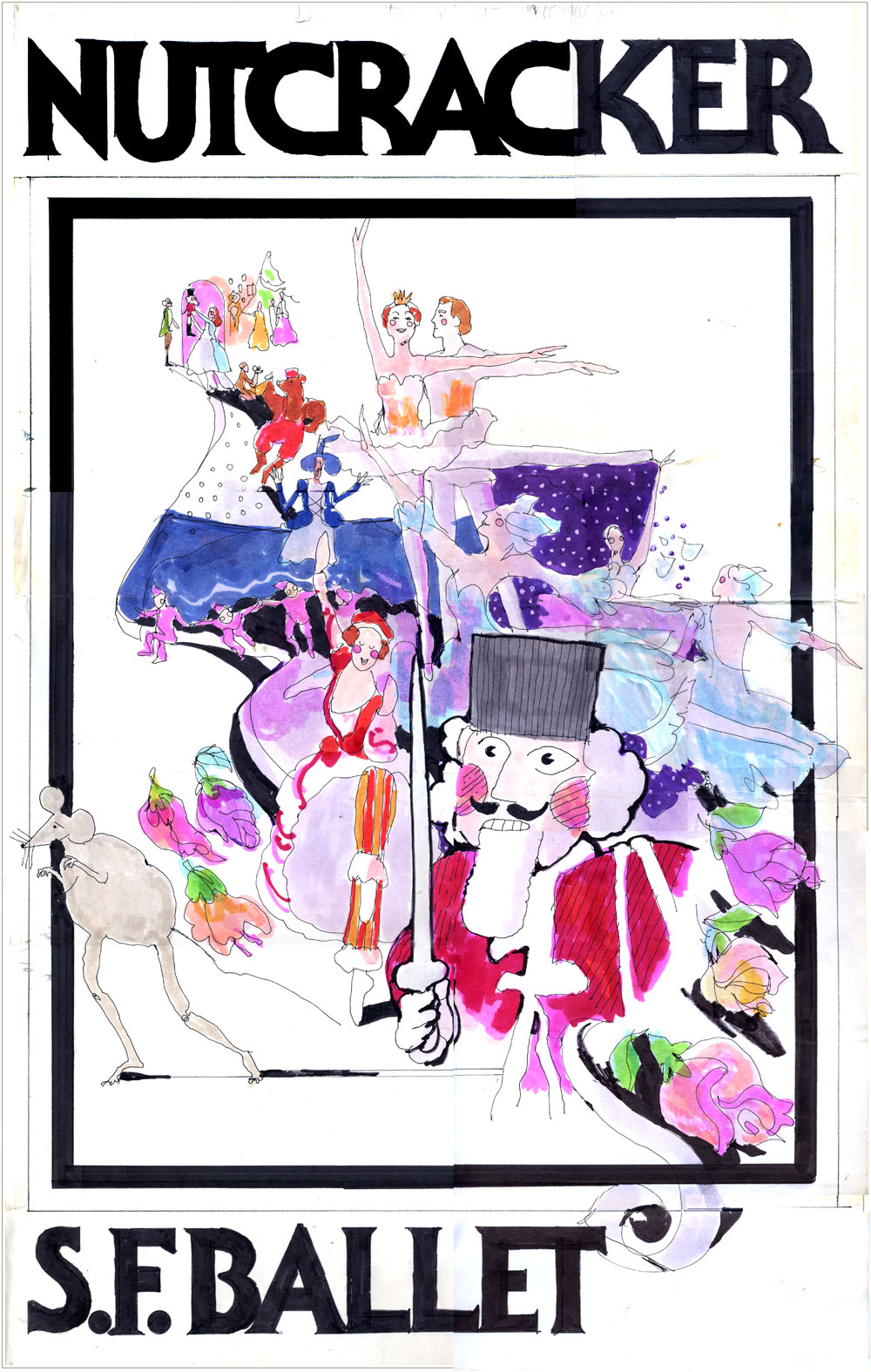 San Francisco Ballet's Nutcracker Posters, 1960s & 1970s ...