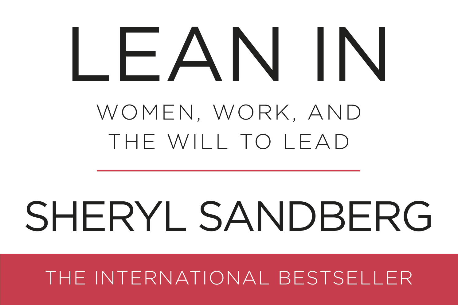 Lean In: Women, Work, and the Will to Lead