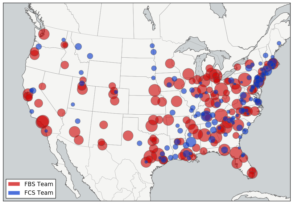 America's College Football Stadiums - Geoff Boeing