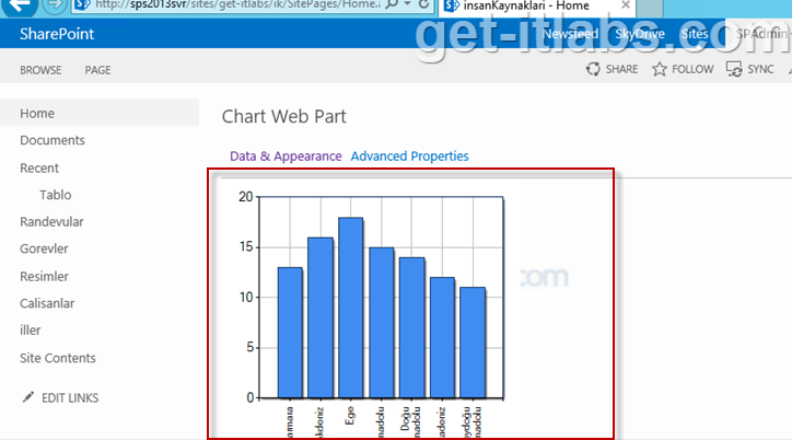 Sharepoint 2013 Üzerine Sharepoint 2010 Chart Web Partı Kopyalama – Get-itLabs.com