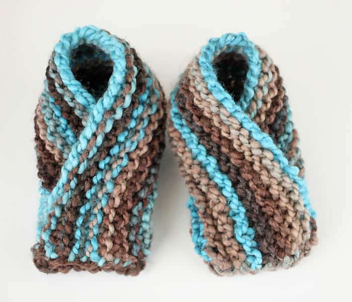 Free Knitting Patterns For Baby Slippers
