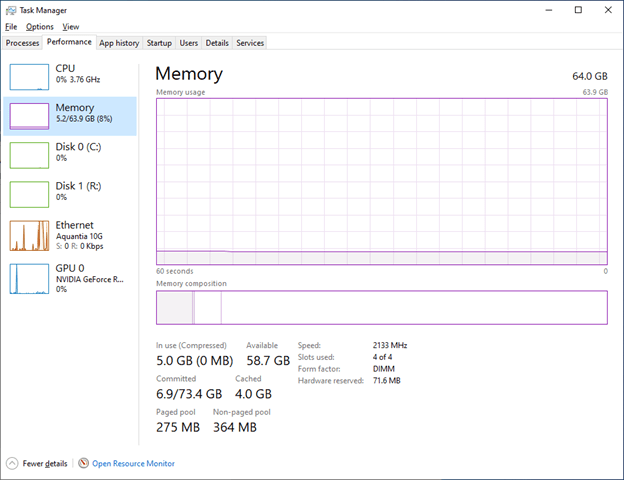 Checking Your Memory Speed