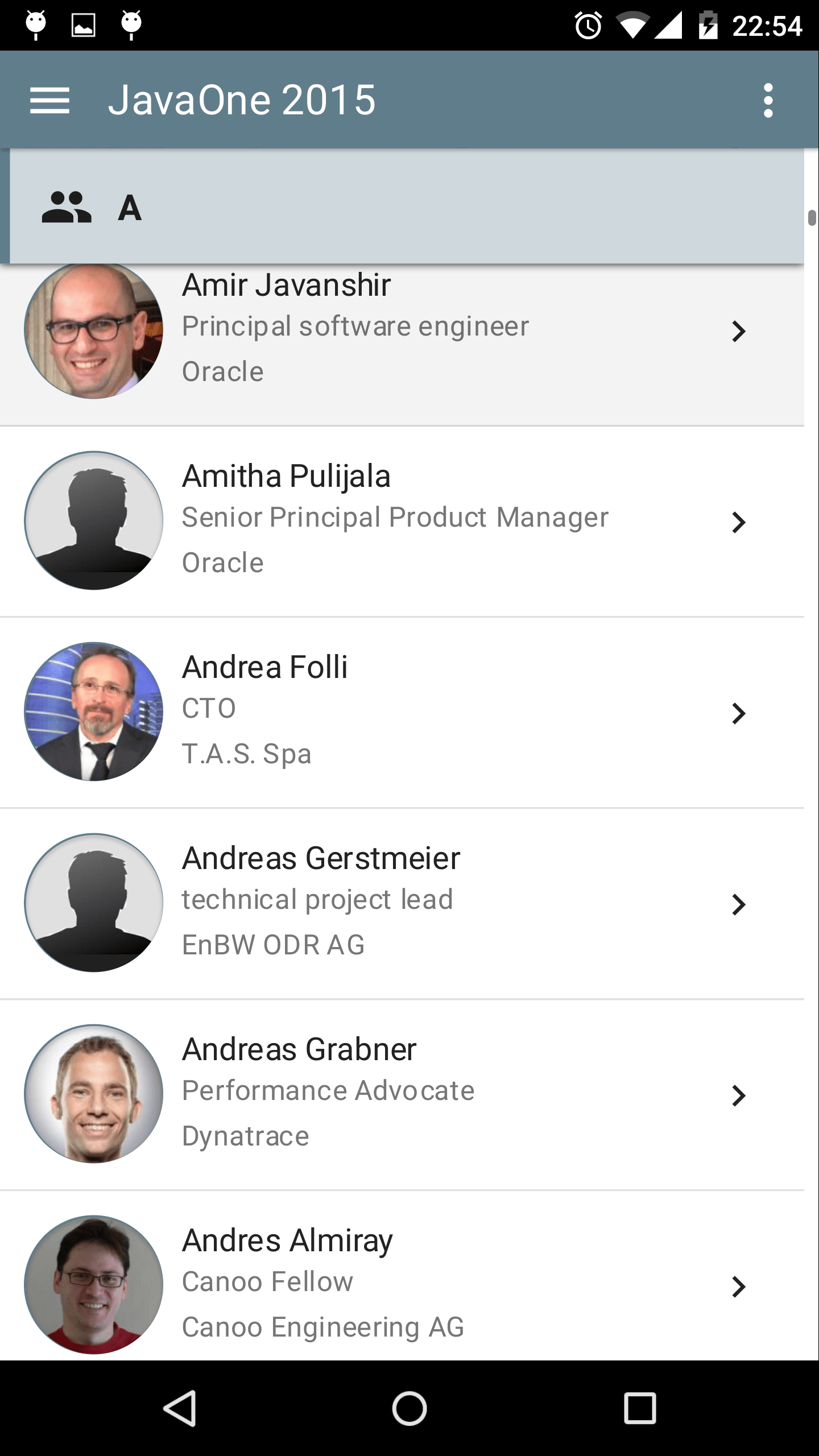 Introducing the Gluon JavaOne Conference App - Gluon